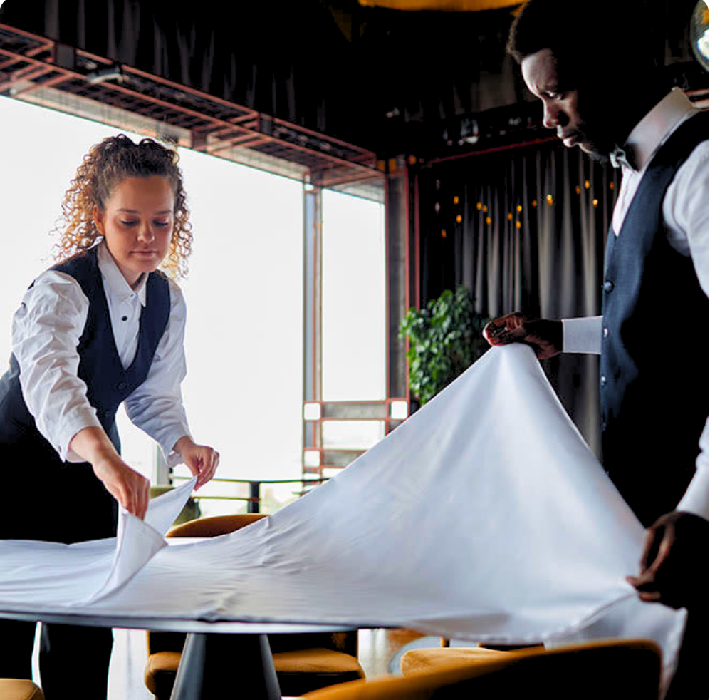 Resturant and Cafe - Laundry Lifts - Laundry and Dry Cleaning Service